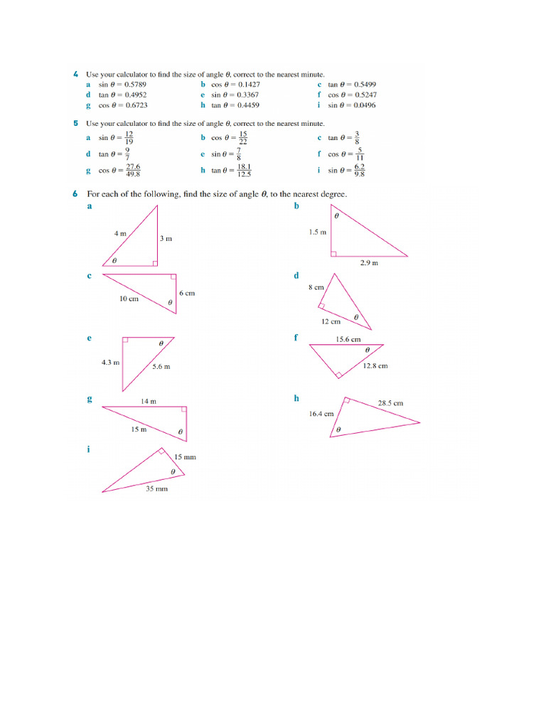 Finding Angles | PDF