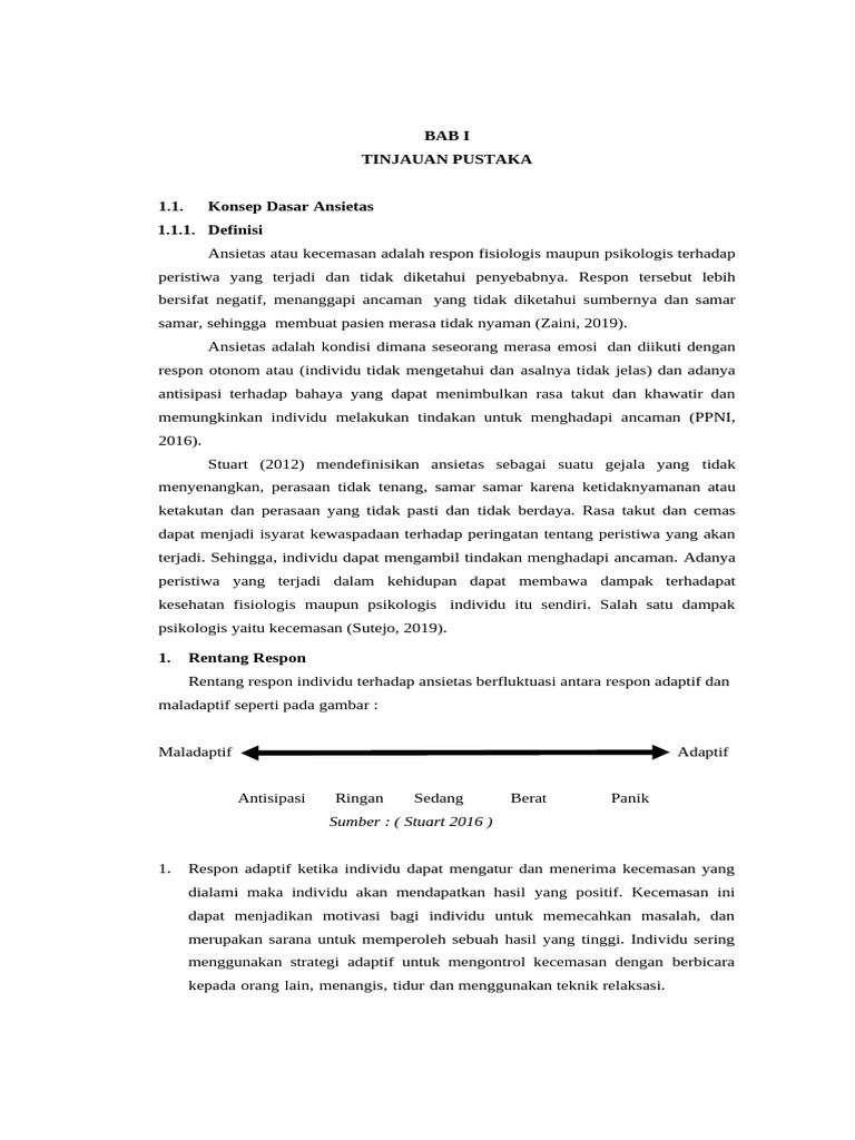 Askep Jiwa Ansietas | PDF