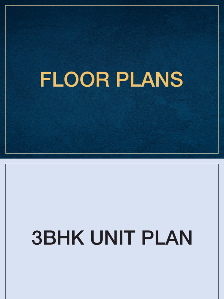 Tower-H Layouts | PDF