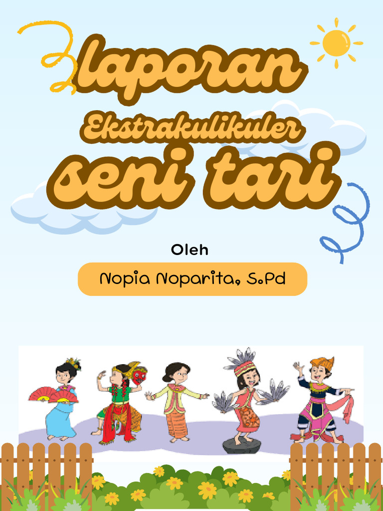 Laporan Ekskul Seni Tari | PDF