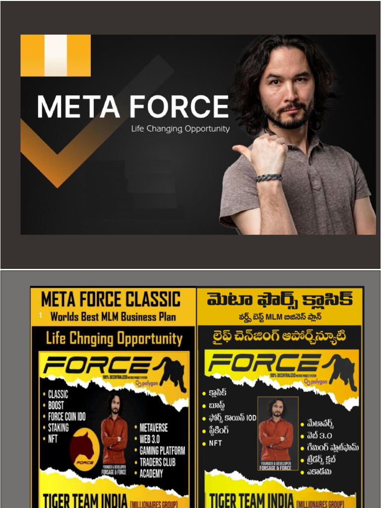 MetaForce Plan Book | PDF