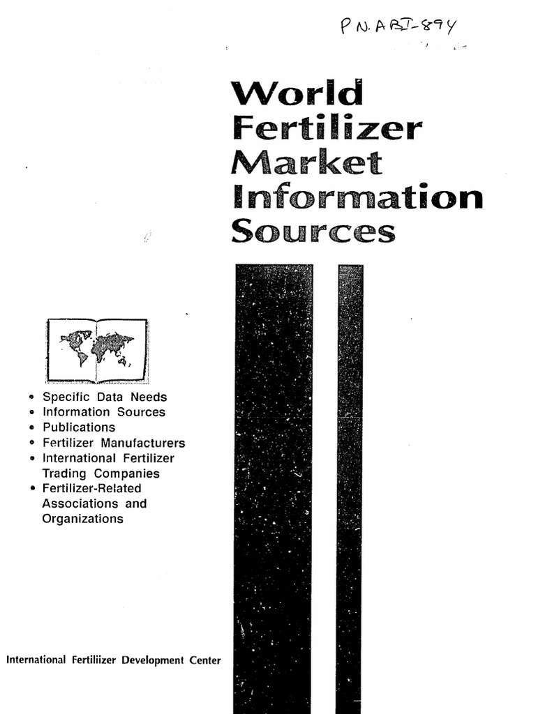World Fertilizer Market Insights | PDF | Fertilizer | Market (Economics)