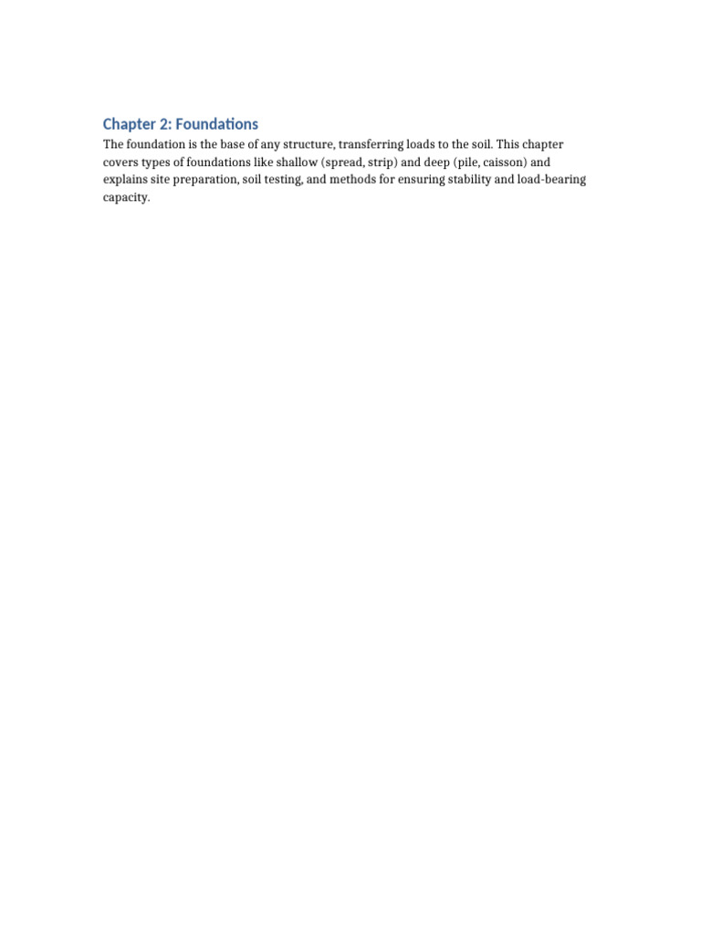 Chapter 2 Foundations | PDF Chapter 2 Foundations | PDF
