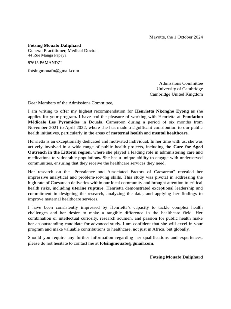 Eyong Reference[1] | PDF | Health Care | Health Sciences