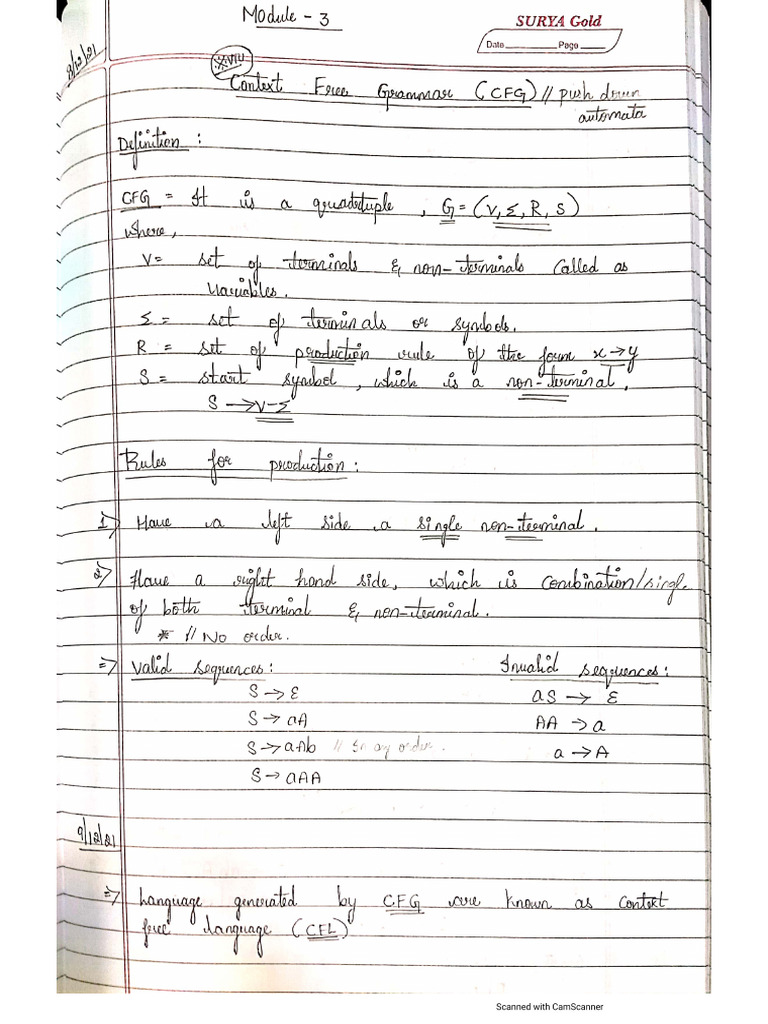 Atc Module-3 Notes | PDF