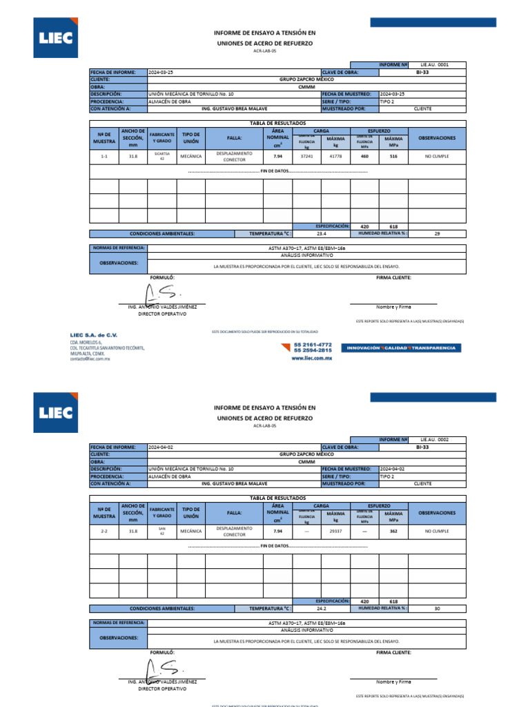 Acr Lab 05 Bi 33 e 001 002 A | PDF