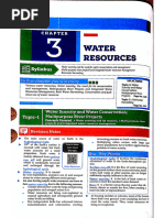 Notes of CH 3 Water Resources - Class 10th Geography | PDF | River | Water
