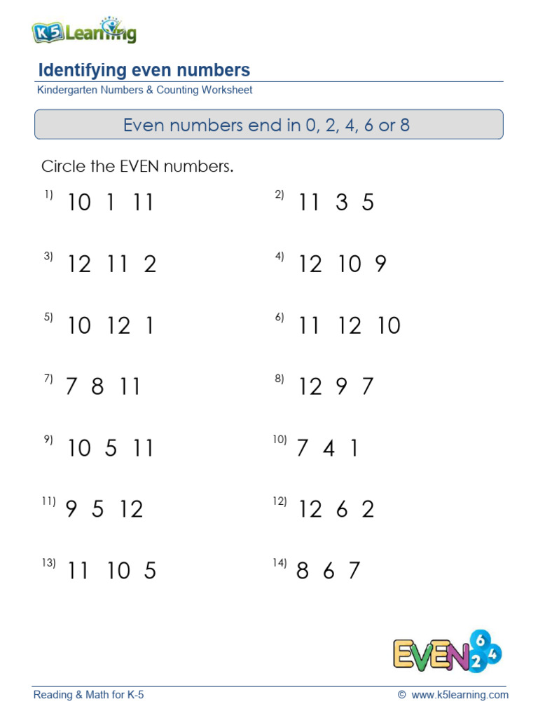 Even Number | PDF