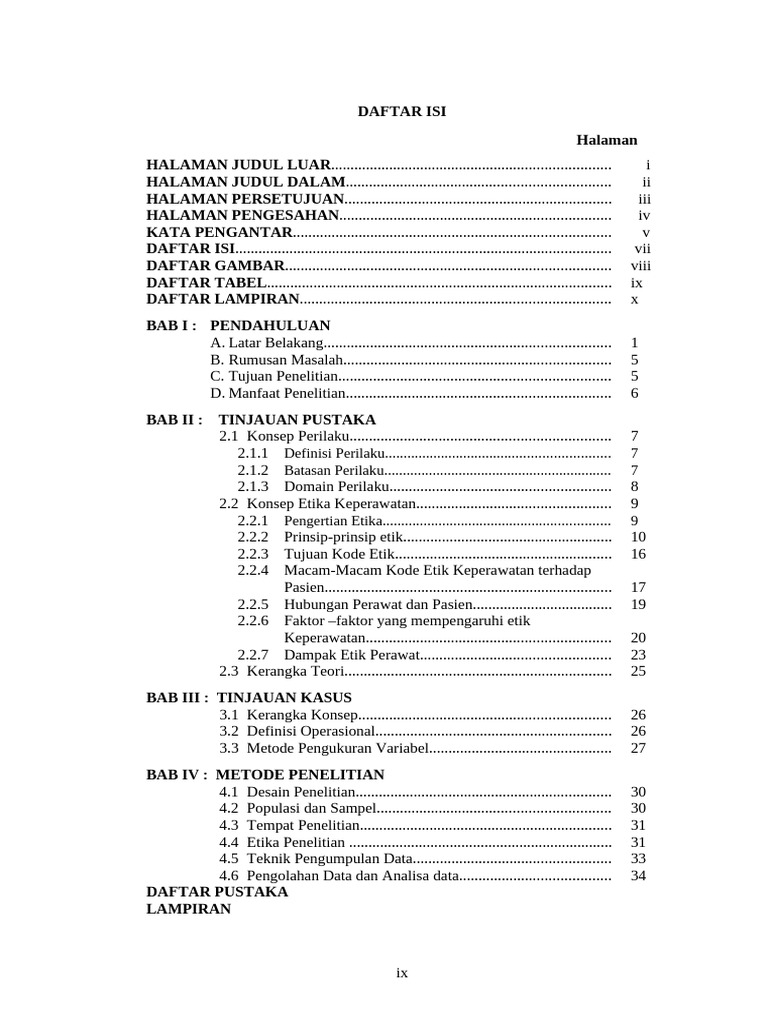 Daftar Isi Can | PDF