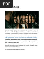 Multidimensional Inventory of Dissociation Mid 60 | PDF | Dissociation ...