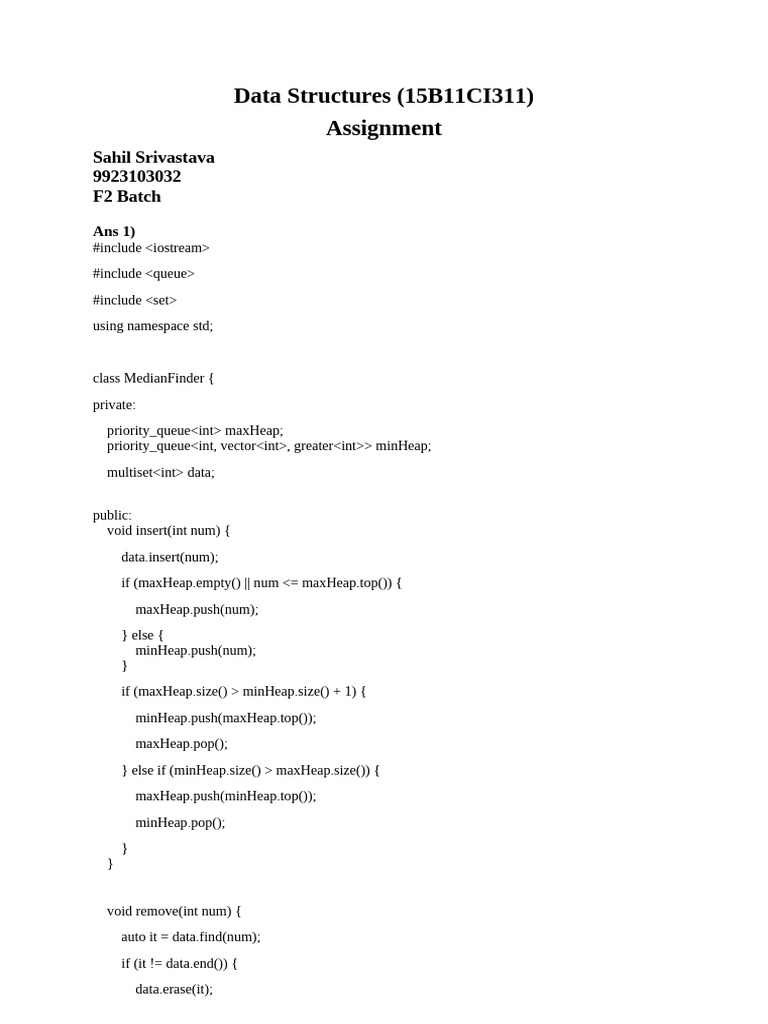 shaurya ds assignment | PDF | Pointer (Computer Programming) | Queue ... shaurya ds assignment | PDF | Pointer (Computer Programming) | Queue ...