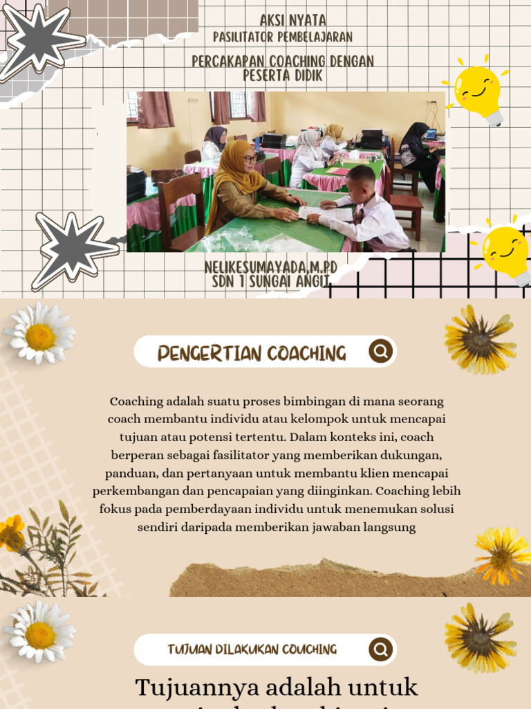 aksi nyata pasilitator pembelajaran_Neli_compressed | PDF