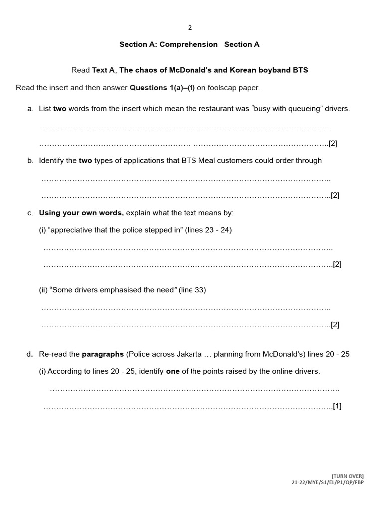 20-21 Mye El P1 QP FBP 5309 | PDF