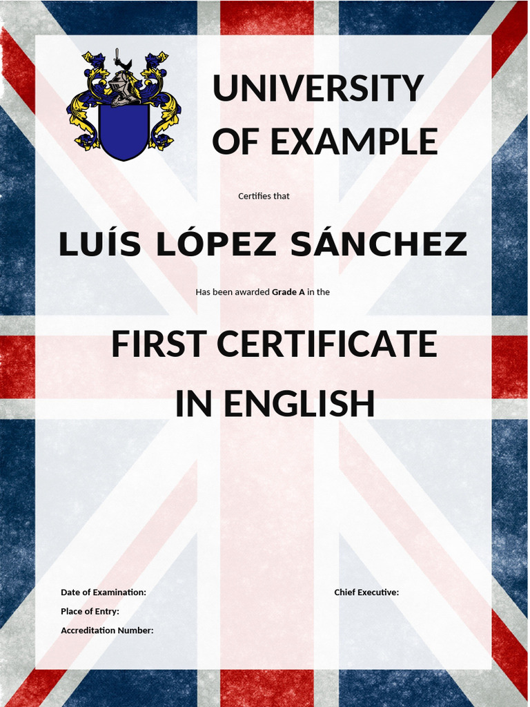 Grade A First Certificate in English | PDF
