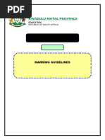 2025 Maths Lit GRD 12 Term 2 Assignment Memo | PDF
