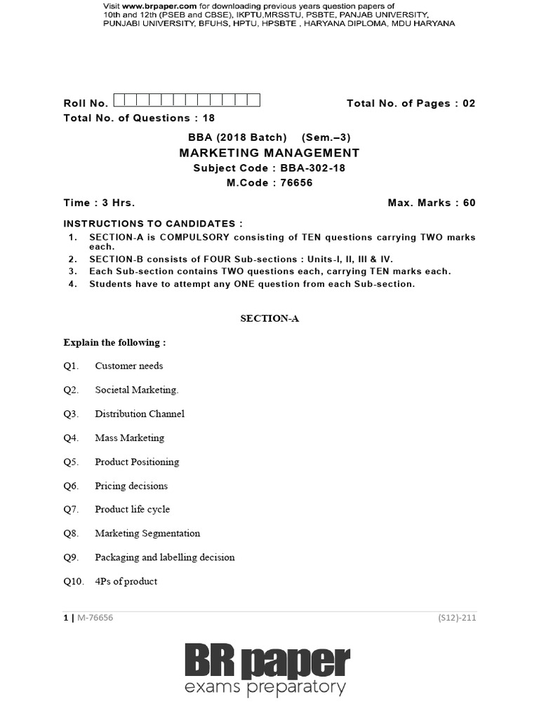 MM(3rd)Dec2020 | PDF | Marketing | Investing