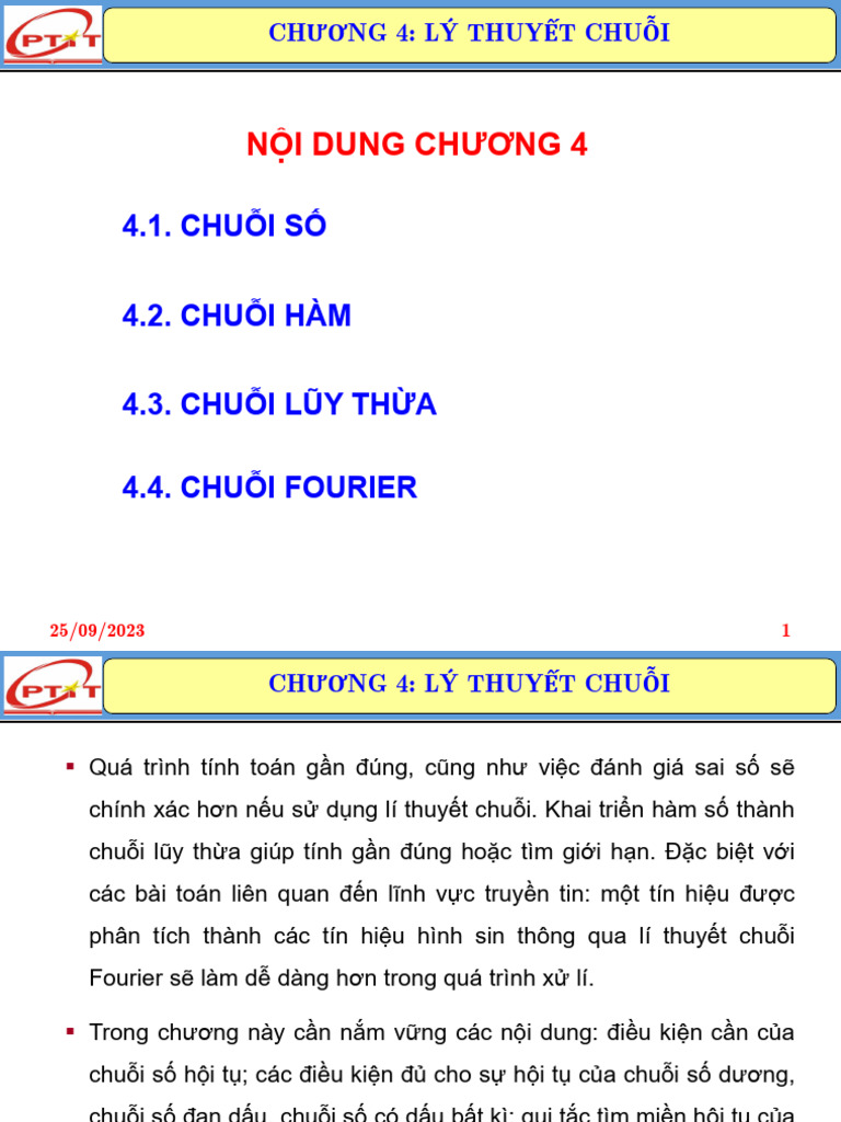 BÀI GIẢNG CH4 | PDF