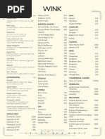 Minibar Menu | PDF