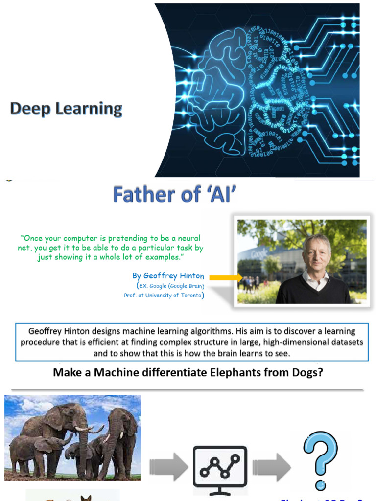 Deep Neural Network Intro Part 1 | PDF | Artificial Neural Network | Deep Learning