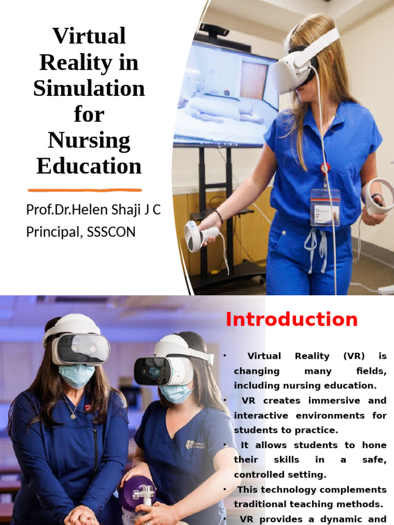 Virtual Reality in Simulation for Nursing Education | PDF | Virtual ...