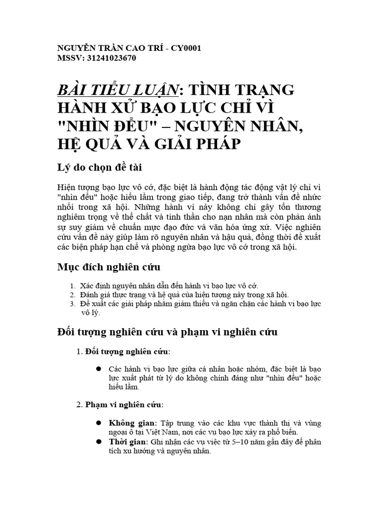 Tinh huong 6 | PDF