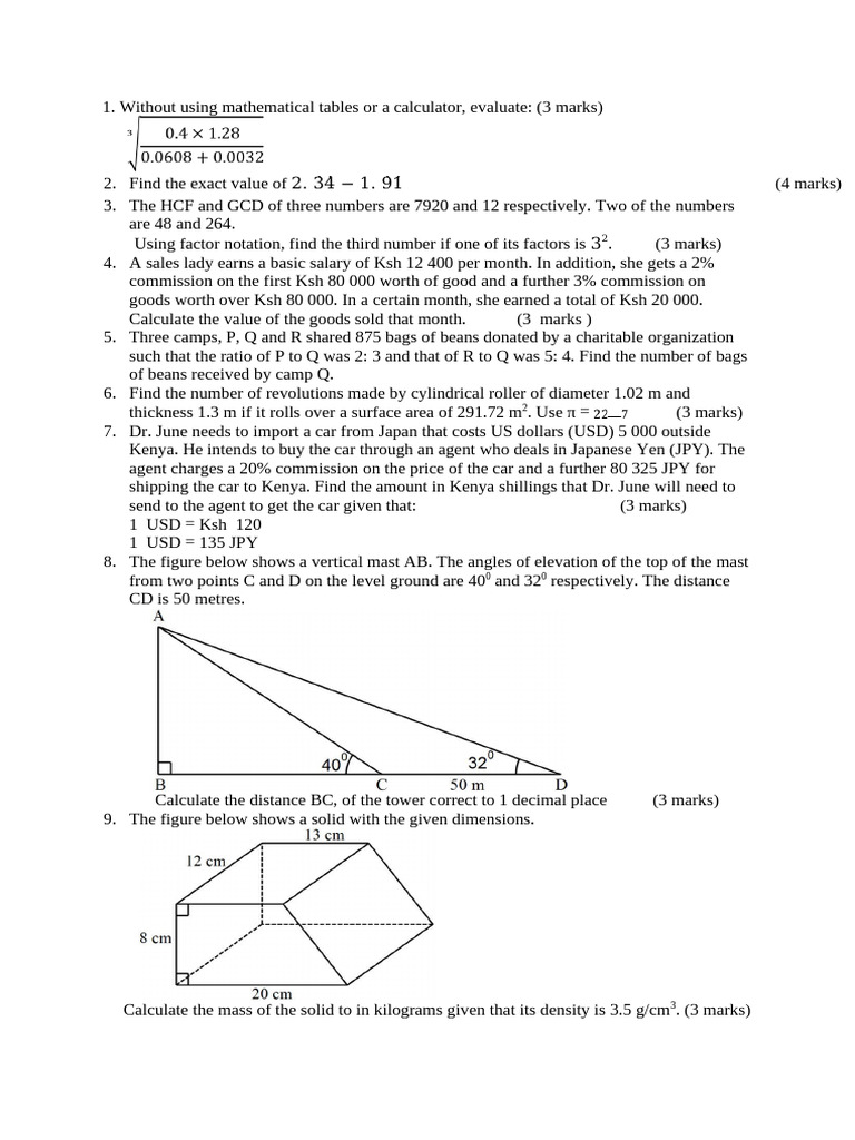 Maths Rat TOP SCORES ACADEMY | PDF
