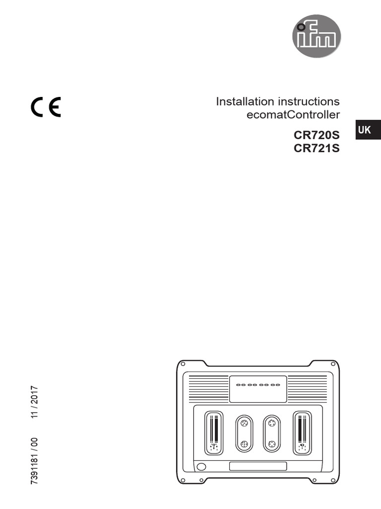 Installation Instructions CR720S CR721S | PDF