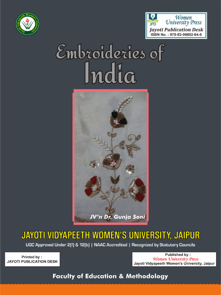 Indian Embroidery: Chikankari Insights | PDF | Embroidery | Needlework