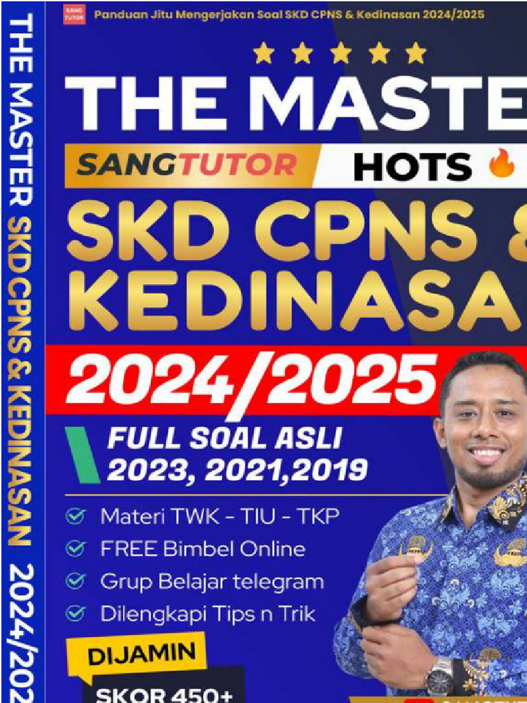 [276] [E-b.o.o.k] the Master Skd Cpns & Kedinasan 2024-2025 | PDF