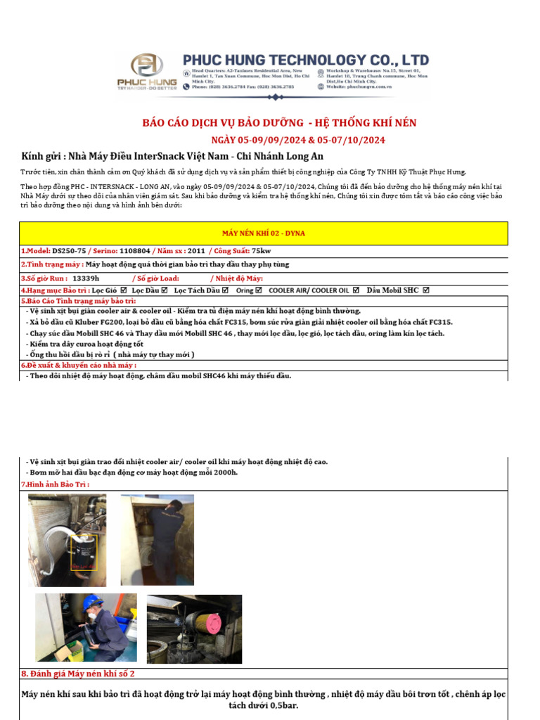 PHC - Intersnack - Long An - B o Dư NG 2024 | PDF