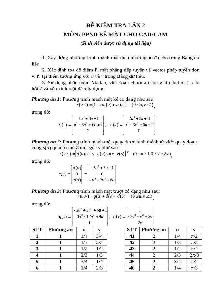 De Kiem Tra Lan 2 - Nhieu PA - 2024 | PDF
