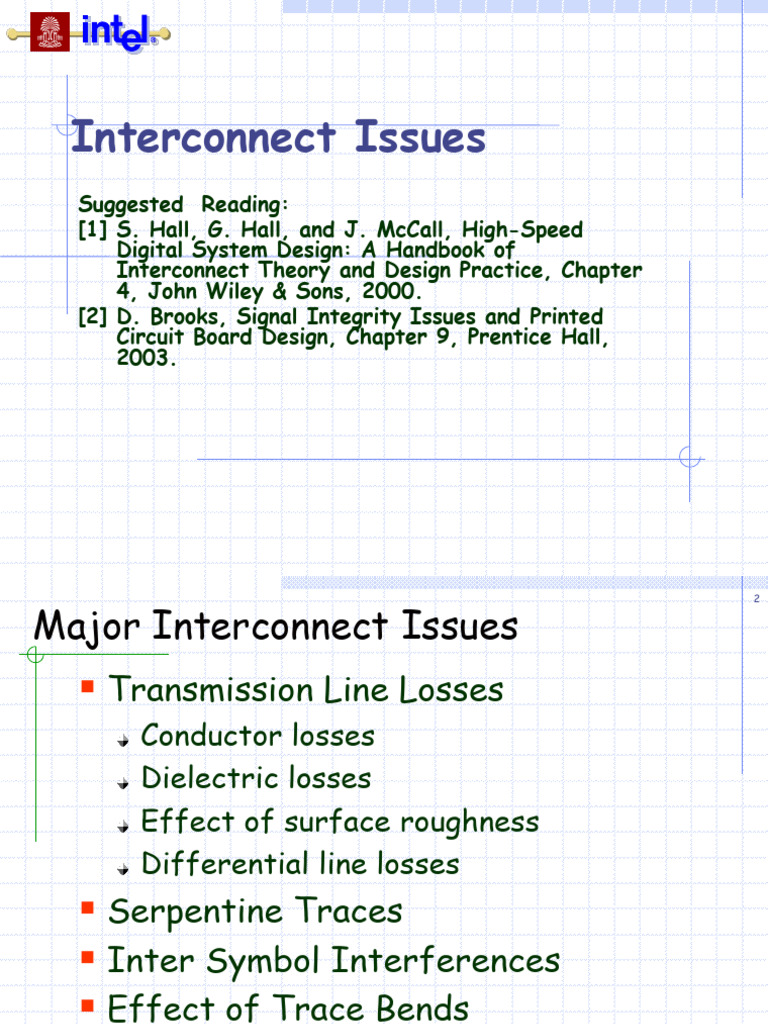 Major Interconnect Issues in PCB Design | PDF | Electrical Resistance ...