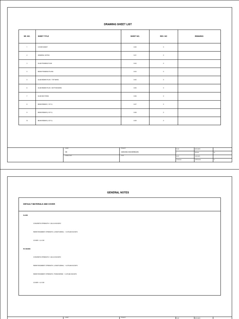 Penulangan Plat Atap | PDF | Beam (Structure) | Architectural Elements