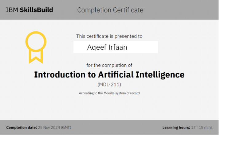 Modul Intro to AI - Aqeef | PDF