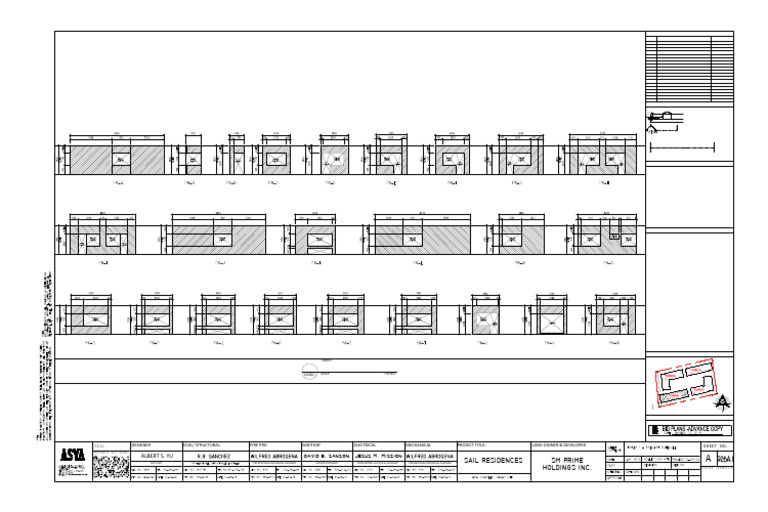 926a.1 Tower 1 Precast Schedule | PDF | Engineering