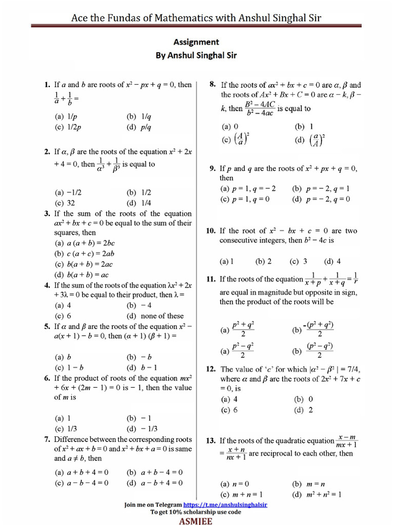 Quadratic Assignment 2 | PDF