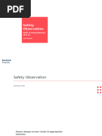 Safety Observation Report | PDF