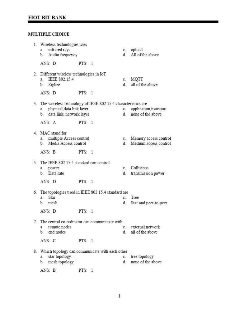 FIOT MIDII ONLINE BITS | PDF | Apache Hadoop | Internet Of Things