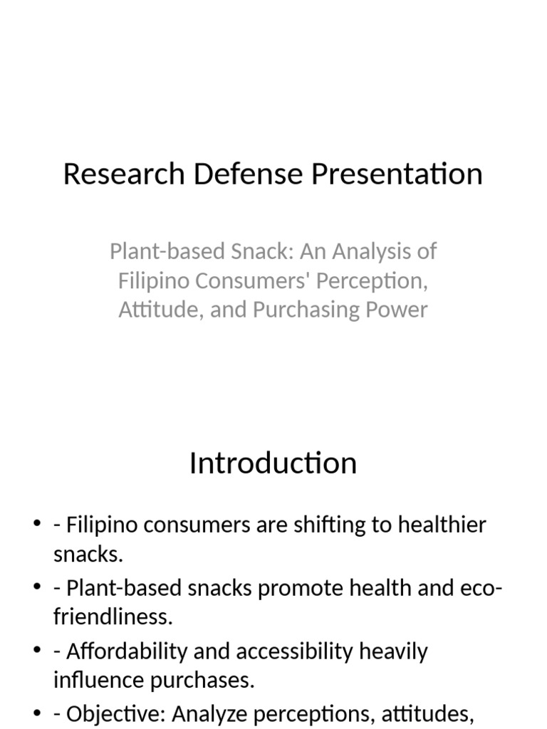 Research_Defense_Presentation | PDF | Statistics | Attitude (Psychology)
