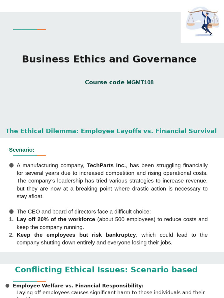 Class DiscussionBE Module1b | PDF | Morality | Business Ethics