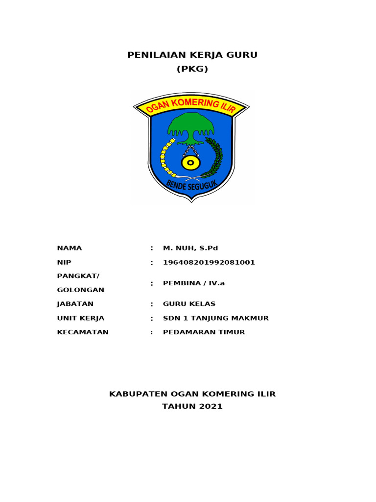 Contoh Cover PKG | PDF