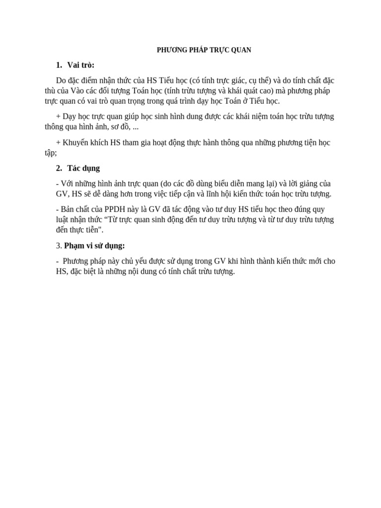 Phương Pháp TR C Quan | PDF