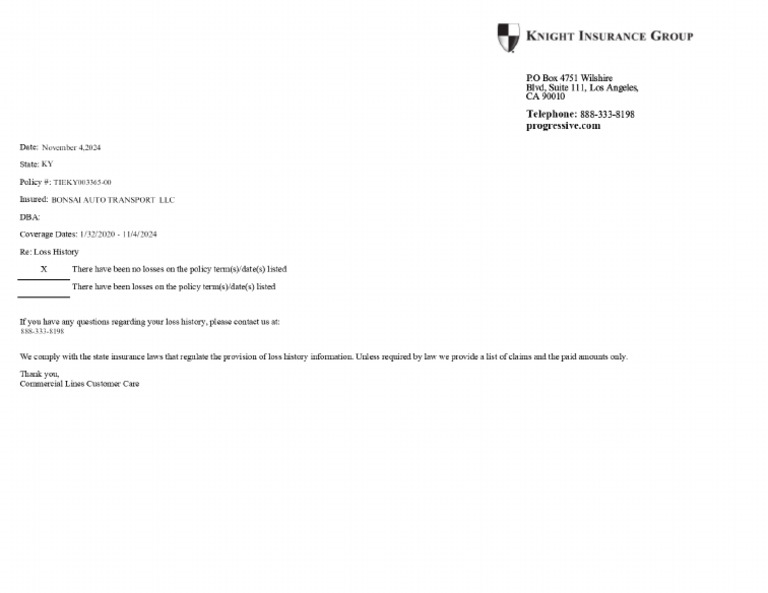 Knight Insurance Group (1) | PDF