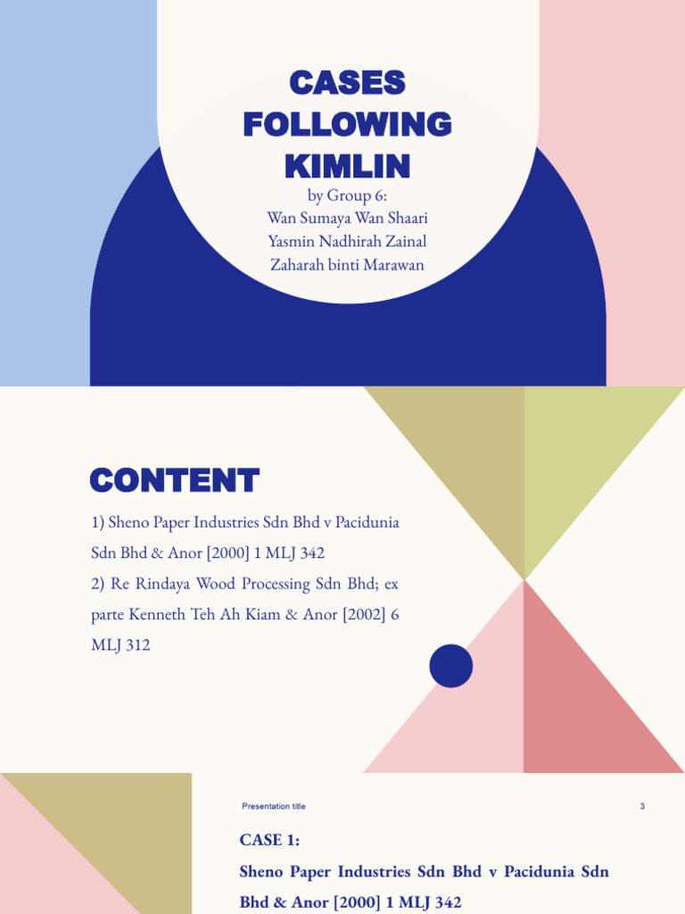 Cases Following Kimlin | PDF | Justice | Crime & Violence