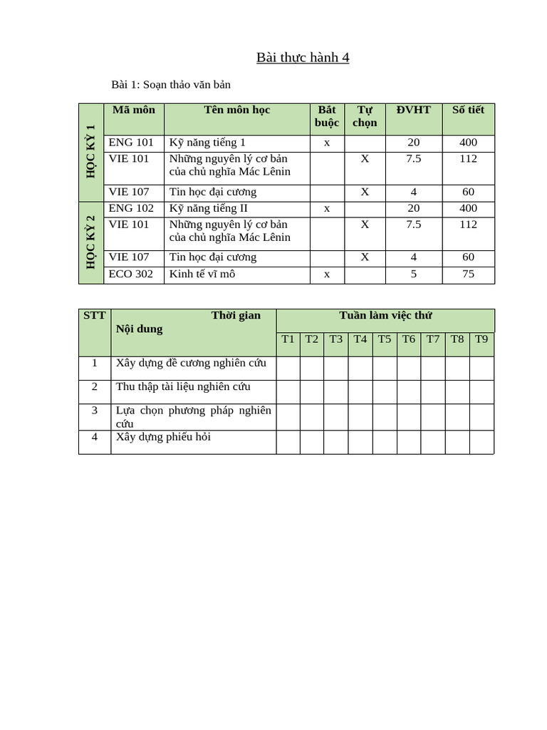 Bài TH C Hành 4 | PDF