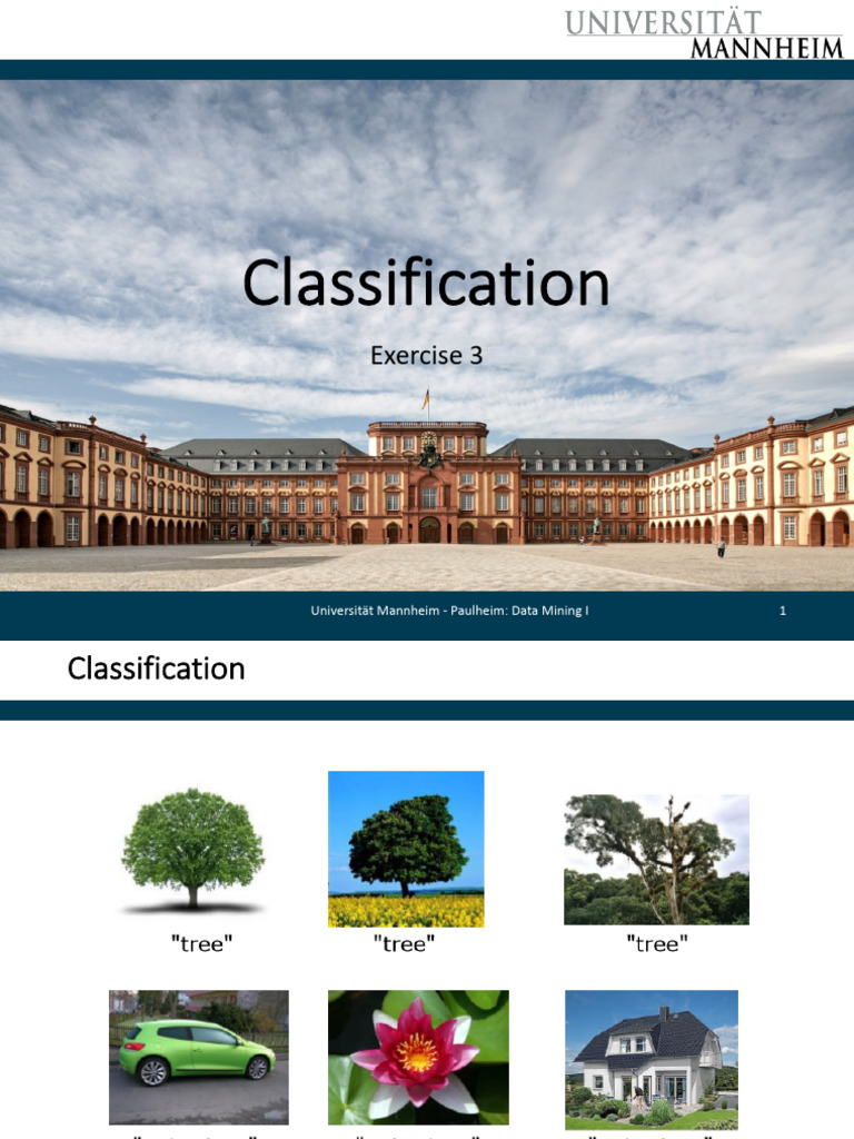 DM Exercise 3 Classification Slides V1 | PDF | Cross Validation (Statistics) | Accuracy And ...