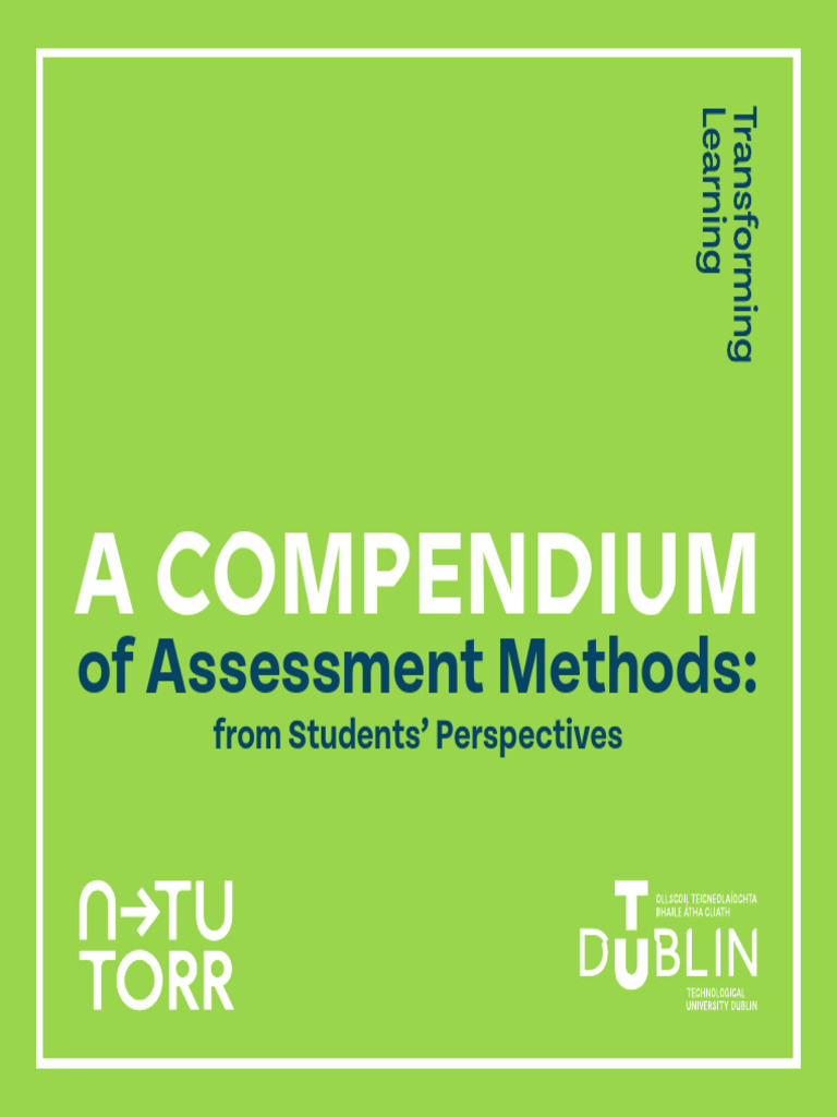Compendium-of-Assessment-Methods---from-Students'-Perspectives | PDF ... Compendium-of-Assessment-Methods---from-Students'-Perspectives | PDF ...