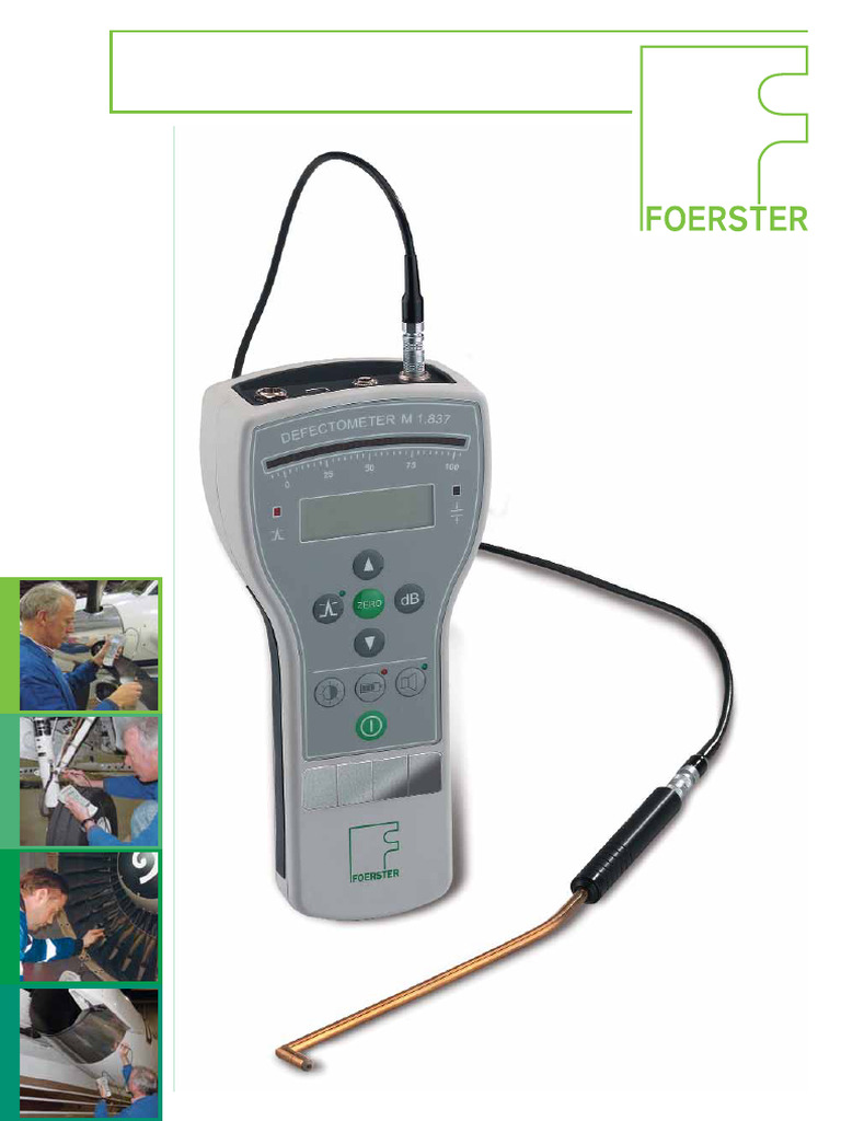 Defectometer M Technical Leaflet | PDF | Materials Science | Applied ...