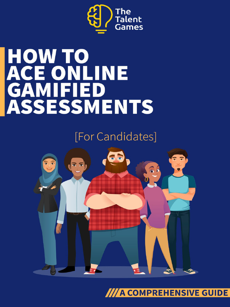 E Book How To Ace Online Gamified Assessments The Talent Games | PDF