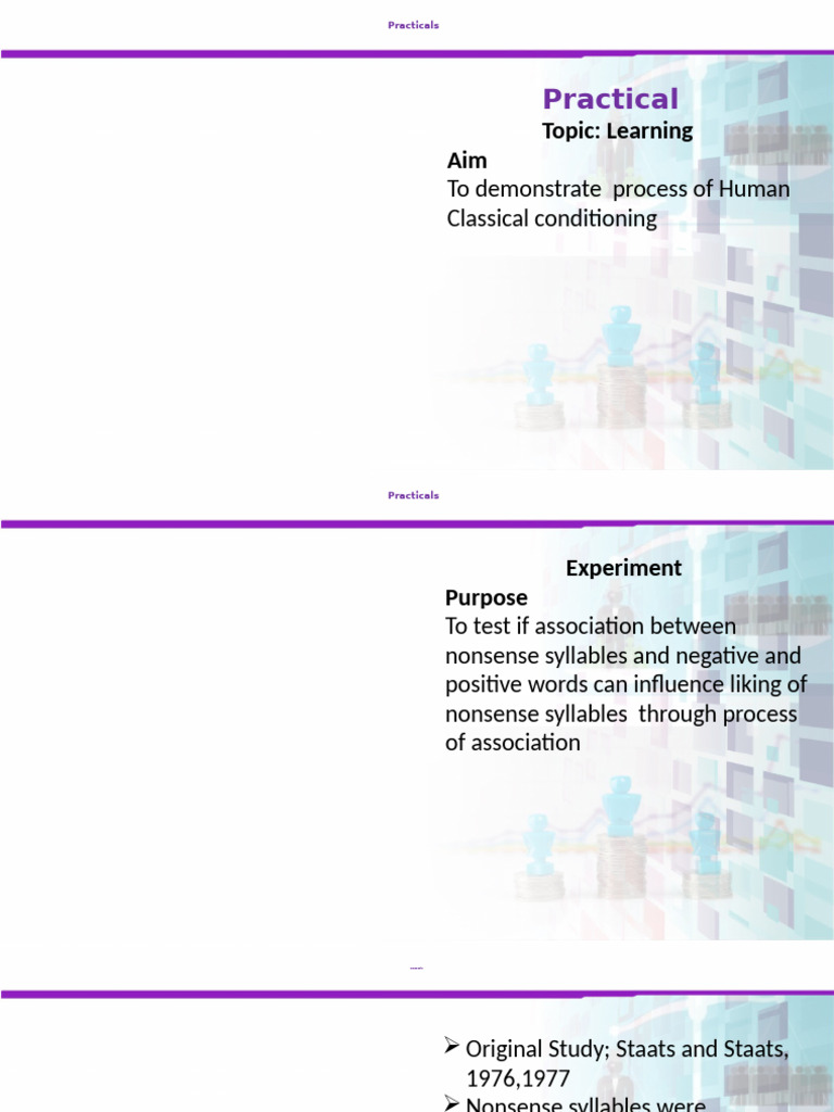Nonsense Syllables and Word Association | PDF | Experiment | Cognition